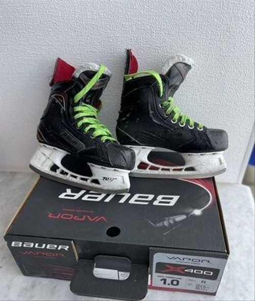 Хоккейные коньки bauer vapor x400 р. 33,5 (1R)