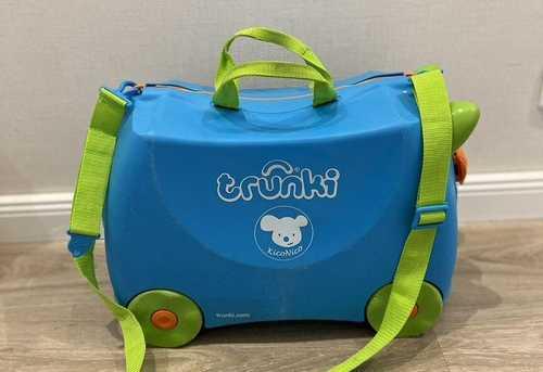 Детский чемодан trunki