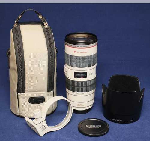 Canon ef 24 70mm f 2.8l is usm (like new)