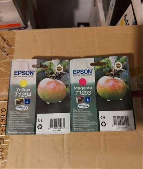 Картридж оригинальный Epson T1293/T1294