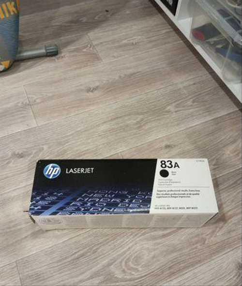 Картридж HP 83A (CF283A) черный