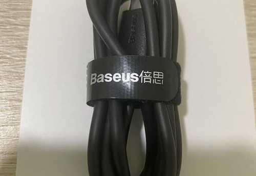 Кабель 1м baseus 100w USB-C Оригинал Новый