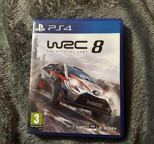 Wrc 8 ps4 диск