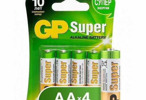 Батарейка щелочная GP LR6 (AA) Super Alkaline 1.5В