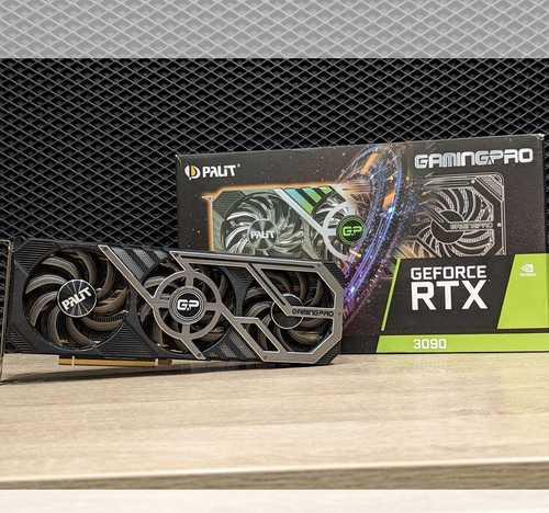 Видеокарта Palit RTX 3090 24 GB днс гарантия