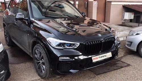 Решетка стиль Х5М Черный глянец + M Bmw X5