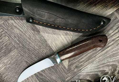 Шейный мини нож из кованой стали х12мф