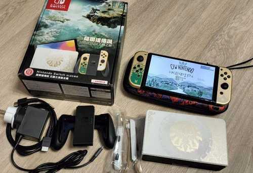 Nintendo switch oled zelda edition прошитая