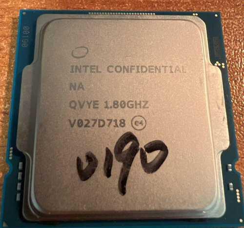 Процессор intel core i9 11900es qvye