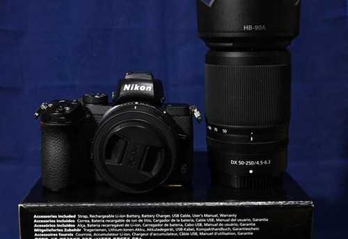Nikon Z50 KIT + 50-250. Как новый