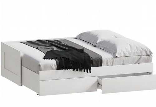 Кровать раздвижная с ящиками Сириус 90х200 см