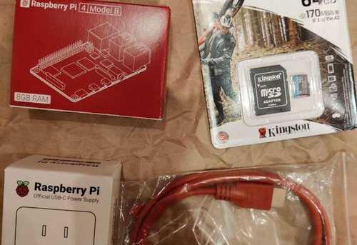 Комплект Raspberry pi 4 model b 8gb 4gb