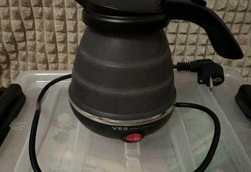 Чайник VES electric 1025, черный