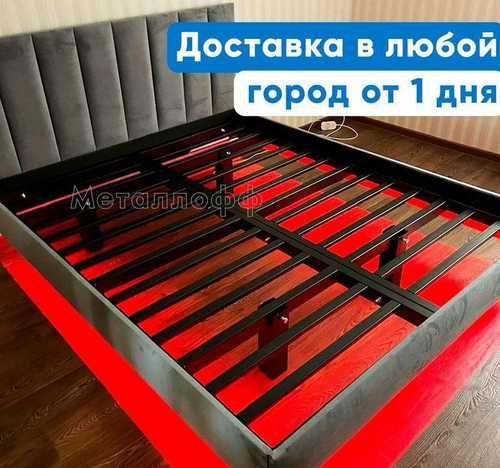 Кровать без ножек лофт