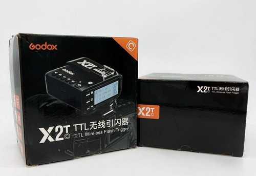 Радиосинхронизатор Godox X2T-C TTL для Canon