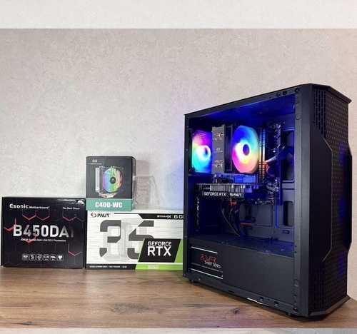 Новый Игровой пк/RTX 3050/Ryzen 5 3500x/Гарантия