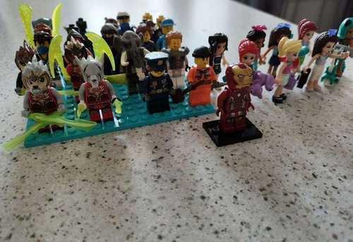 Lego minifigures Лего человечки