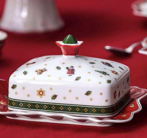 Масленка villeroy&boch toy's delight 19 см