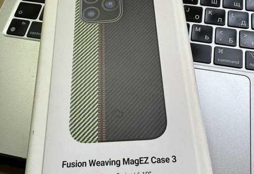 Чехол Pitaka Weaving MagEZ Case 3 на iPhone 14 Pro