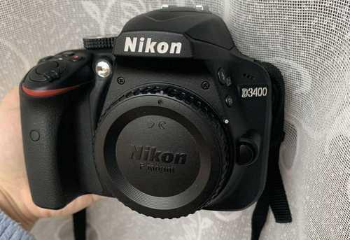 Зеркальный фотоаппарат nikon d3400