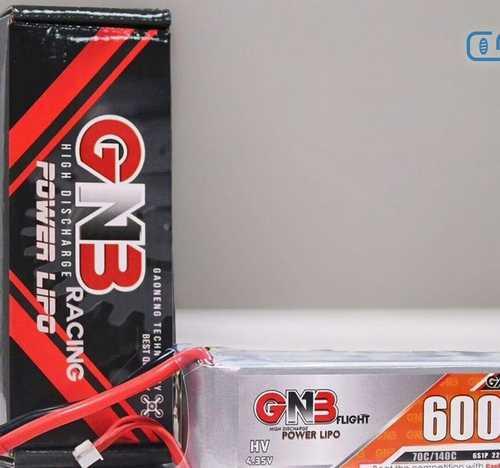 GNB 6000 mAh 6S 70С XT60 Аккумулятор для FPV дрона