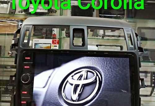 Toyota corolla 150 магнитола Android с крутилкой