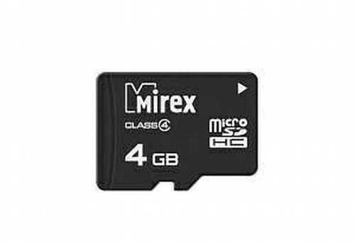 Карта памяти MicroSD 4гб от Mirex