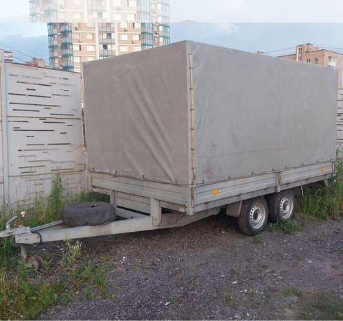 Большой двухосный прицеп сст 7132-35 Кат.В (750 кг