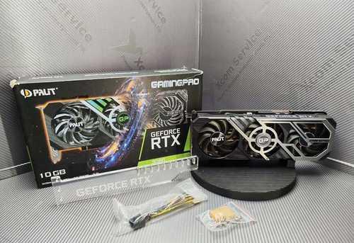 Видеокарта Palit GeForce RTX 3080 GamingPro (LHR)