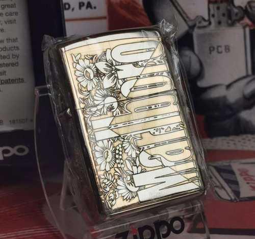 Зажигалка Zippo Armor Bicolor Marlboro Shell