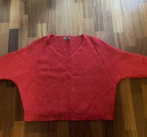 Пуловер женский вызянный теплый