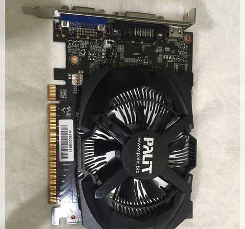 Видеокарта Palit Nvidia gtx 650 на 2гб