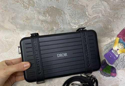 Сумка женская Dior Rimowa кожаная