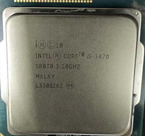 Процессор intel core i5 3470 LGA 1155