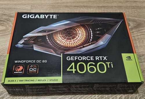 Gigabyte nvidia RTX4060Ti windforce OC 8GB