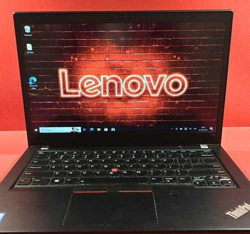 Lenovo T480s i7 8-ядер 4.2Ghz 16Gb 256SSD Сенсор