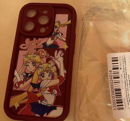 Чехол на iPhone 14 pro sailor moon