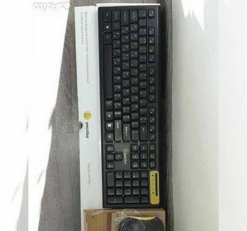 Комплект мультимедийной клавиатуры и мыши Smartbuy