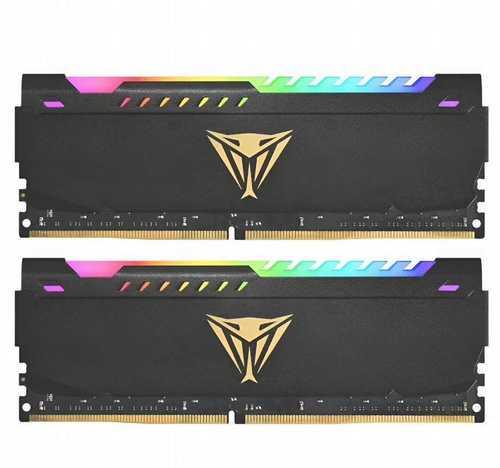 Viper steel RGB 32 гб (16 гб x 2) DDR4 3600 мгц