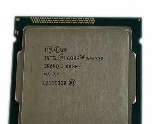 Процессор Intel Core i5-3330 Гарантия