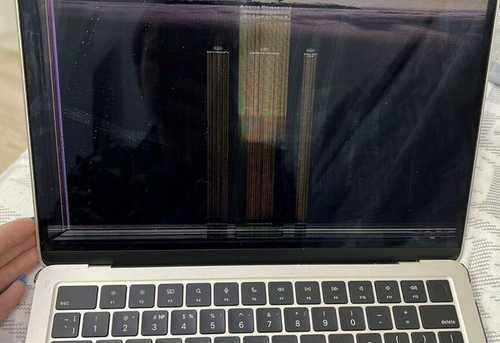 Разбитый Apple MacBook air M2 8 Gb/256 Gb