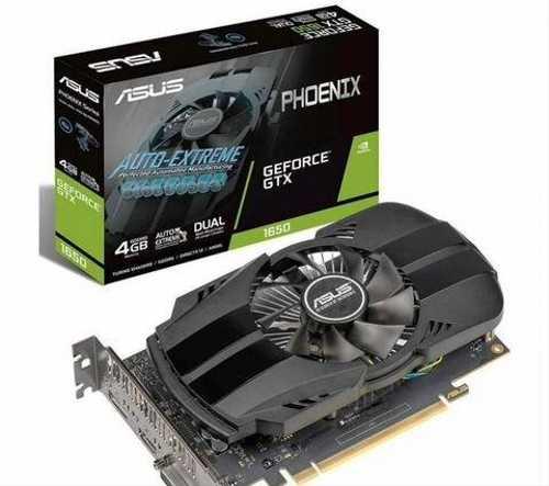 Видеокарта Asus GeForce GTX 1650 phoenix OC 4GB RT