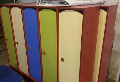 Шкафчики для раздевалки детские