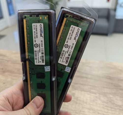 Оперативная память Crucial DDR3 8gb (4x2) 1600Mhz