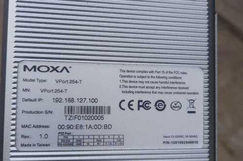 Moxa VPort 254-T