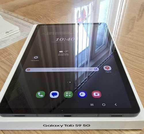 Планшет samsung galaxy tab s9 5g 12/256