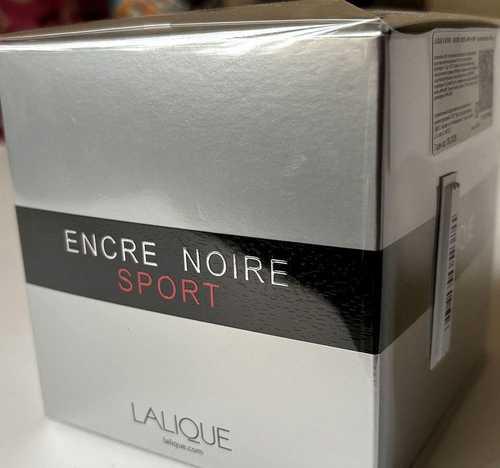 Туалетная вода Lalique Encre Noire Sport 100мл