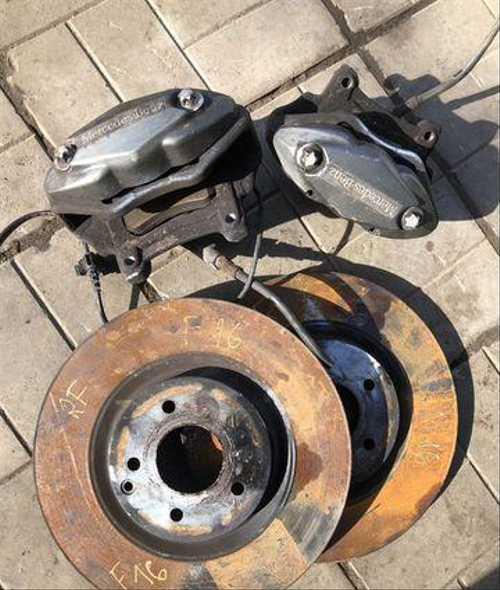 Тормоза brembo на мерседес w203 w209 диски 330 мм