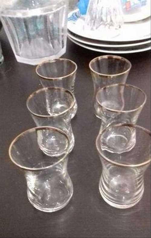 Хрустальные рюмки стаканы стопки СССР