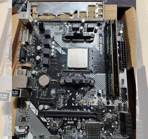 Asrock a320m dvs r4.0   ryzen 5 2600   8gb ddr4